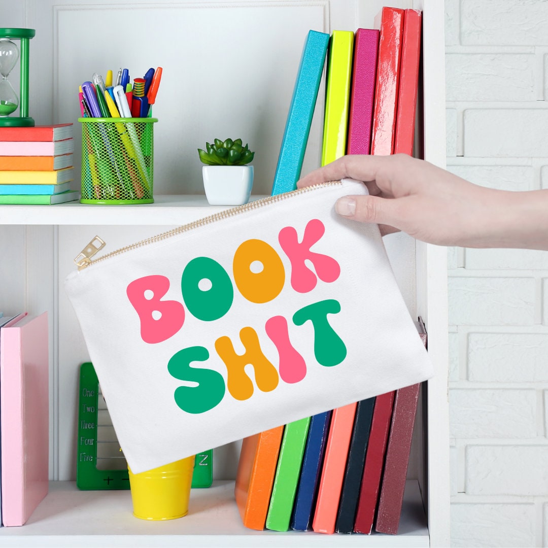 Book Annotation Kit Zipper Pouch Funny Book Shit Gift Bookish Pencil ...