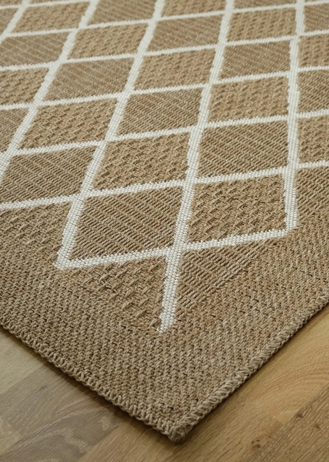 Buy Natural Jute Rug, Machine Washable Jute Area Rug, Non-slip Rug ...