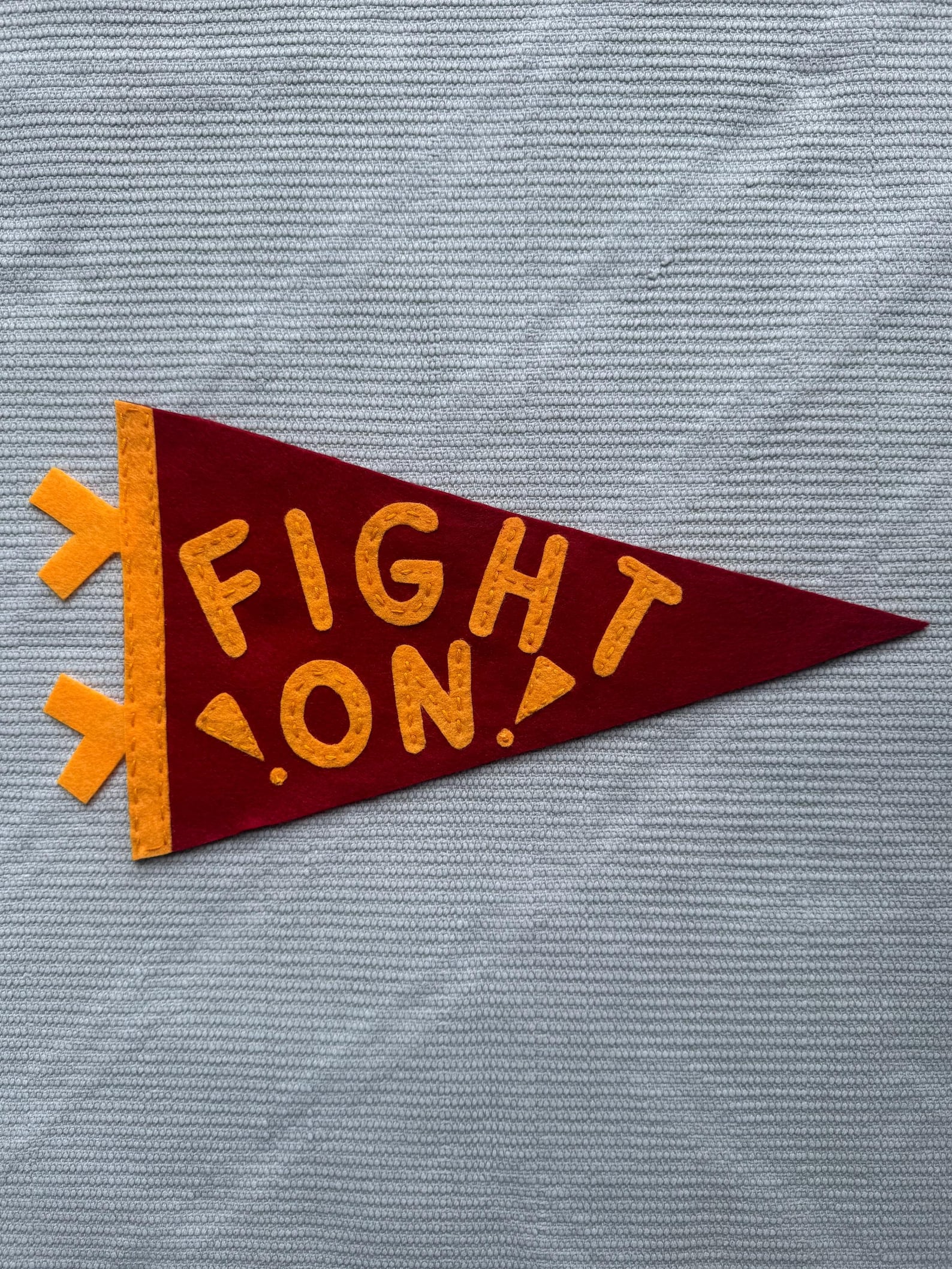 Custom College Flag Pennant Wall Hanging - Etsy