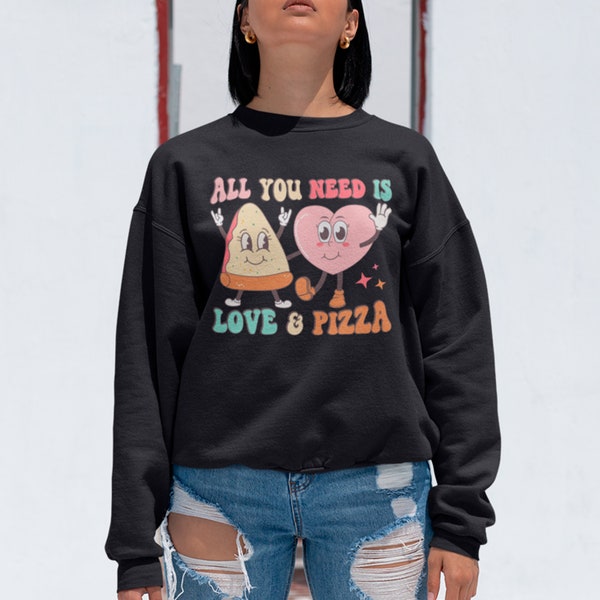 Pizza Sweatshirt - Etsy