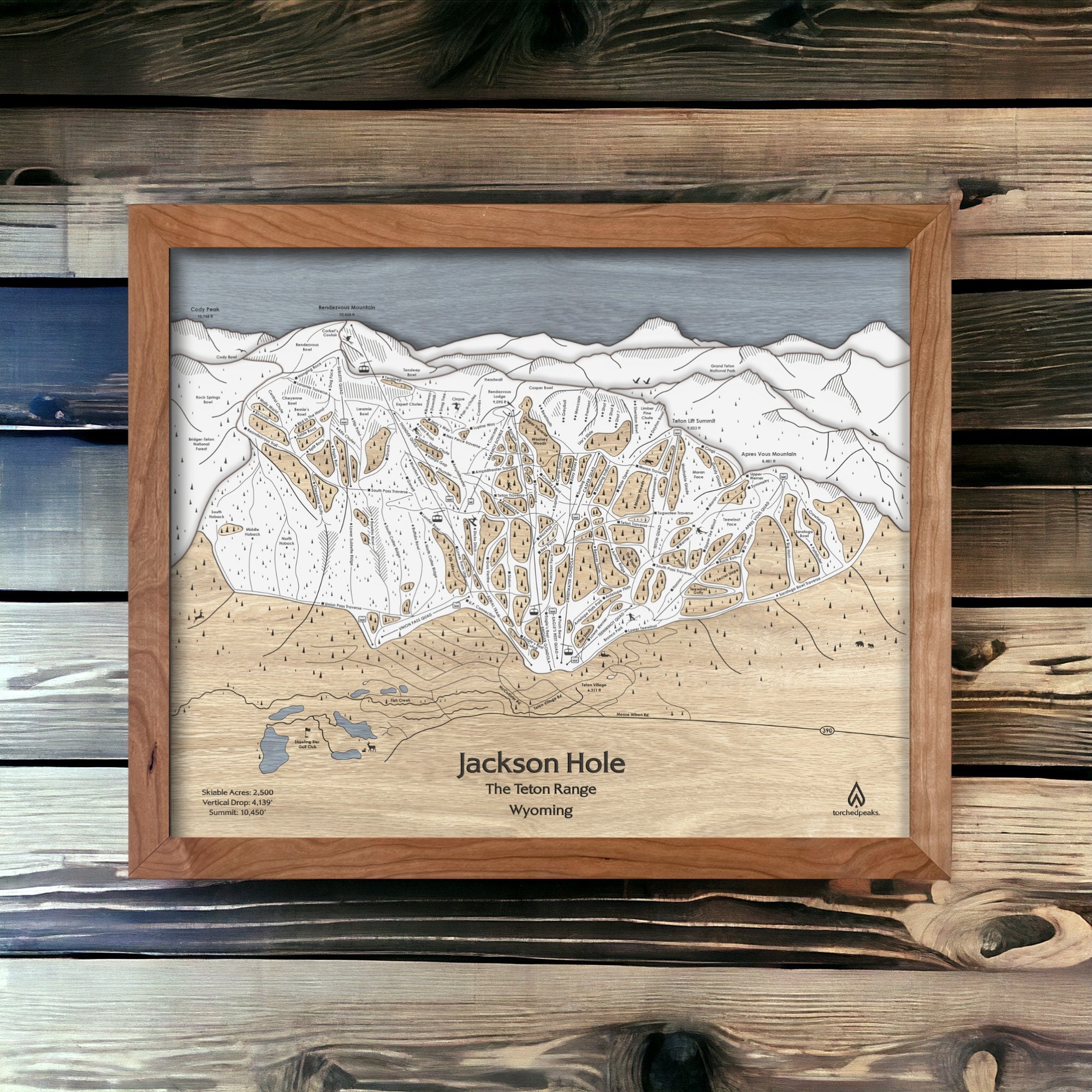 Skiing Gifts for Him - Personalized Ski Map of His Favorite Ski Resort ...