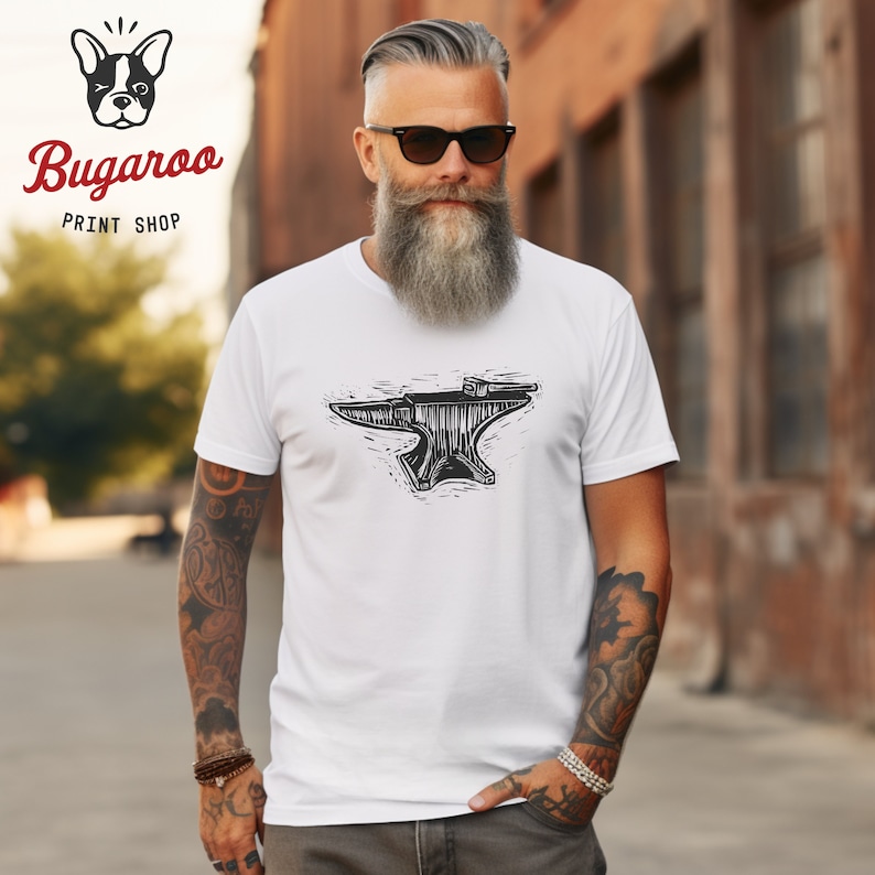 Blacksmith Tee, Anvil Tshirt, Gift for Blacksmith, Blacksmith Gift ...