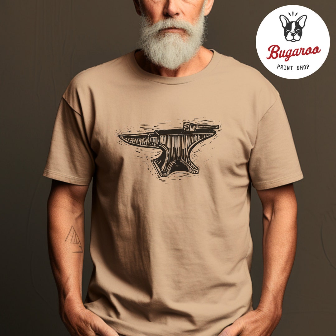 Blacksmith Tee, Anvil Tshirt, Gift for Blacksmith, Blacksmith Gift ...