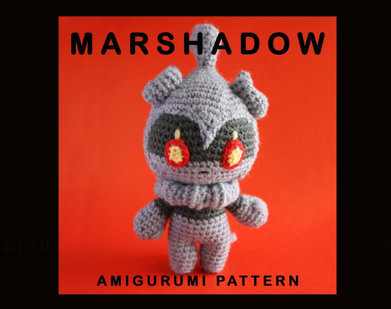 Marshadow Amigurumi Pattern - Etsy