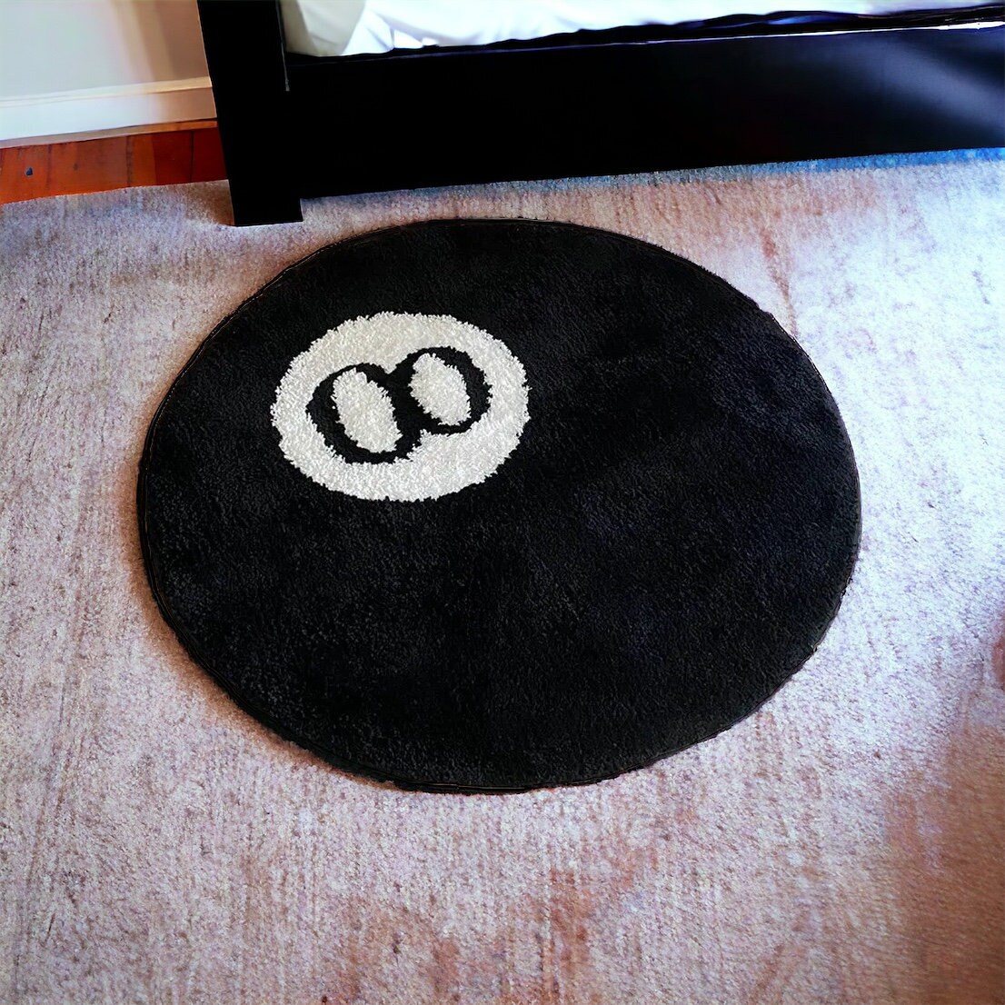8 Ball Rug, STUSSY 8 Ball Rug, Indoor Home Decoration, Bedroom Rug, 8 ...