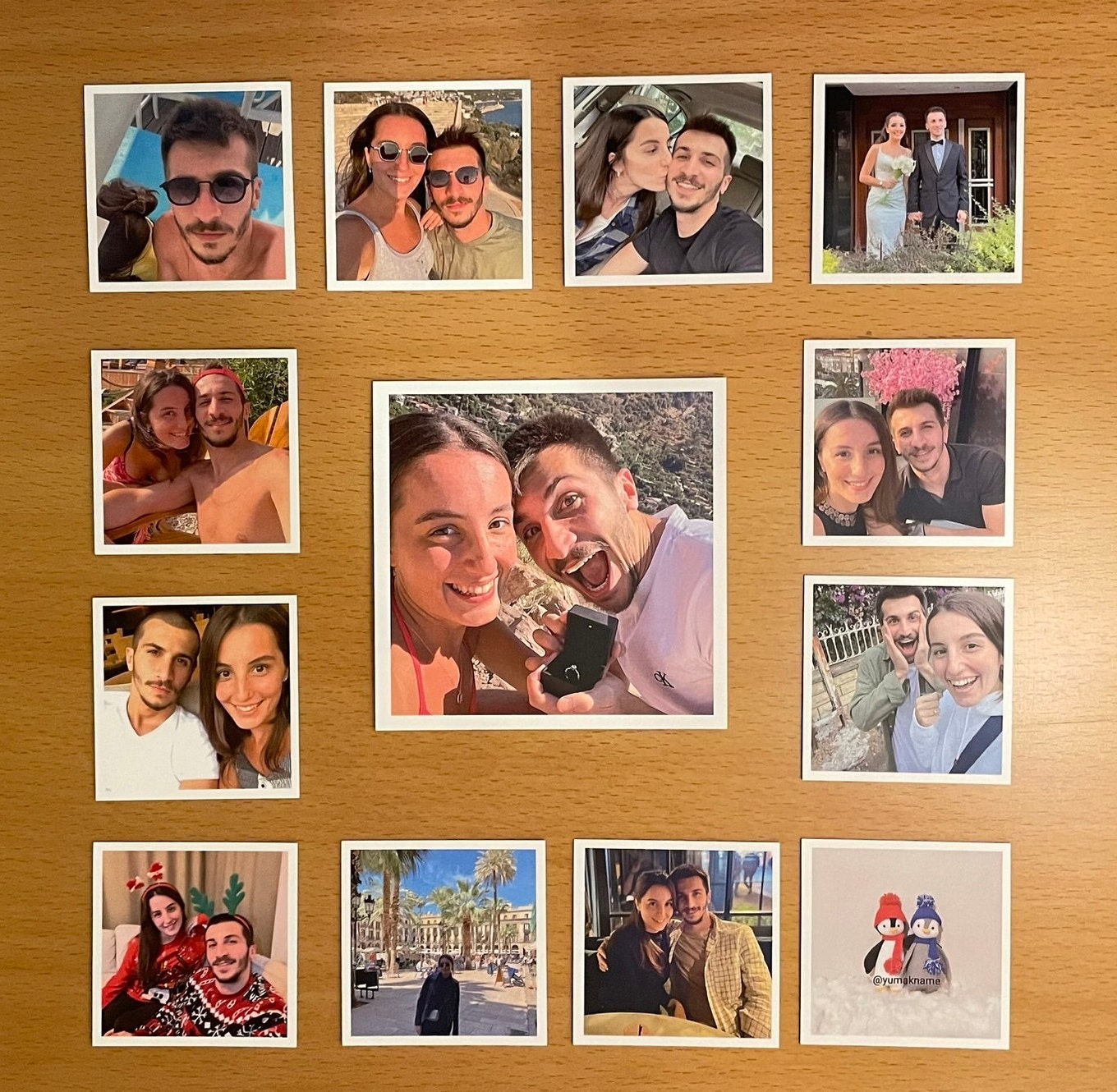 4x4'' 35 Pcs Glossy Photo Prints, Digital Prints, Square Photo, Digital ...