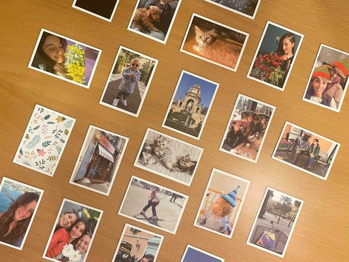 2x3'' 35 Pcs Mini Classic Photo Prints, Mini Digital Prints, Mini Matte ...