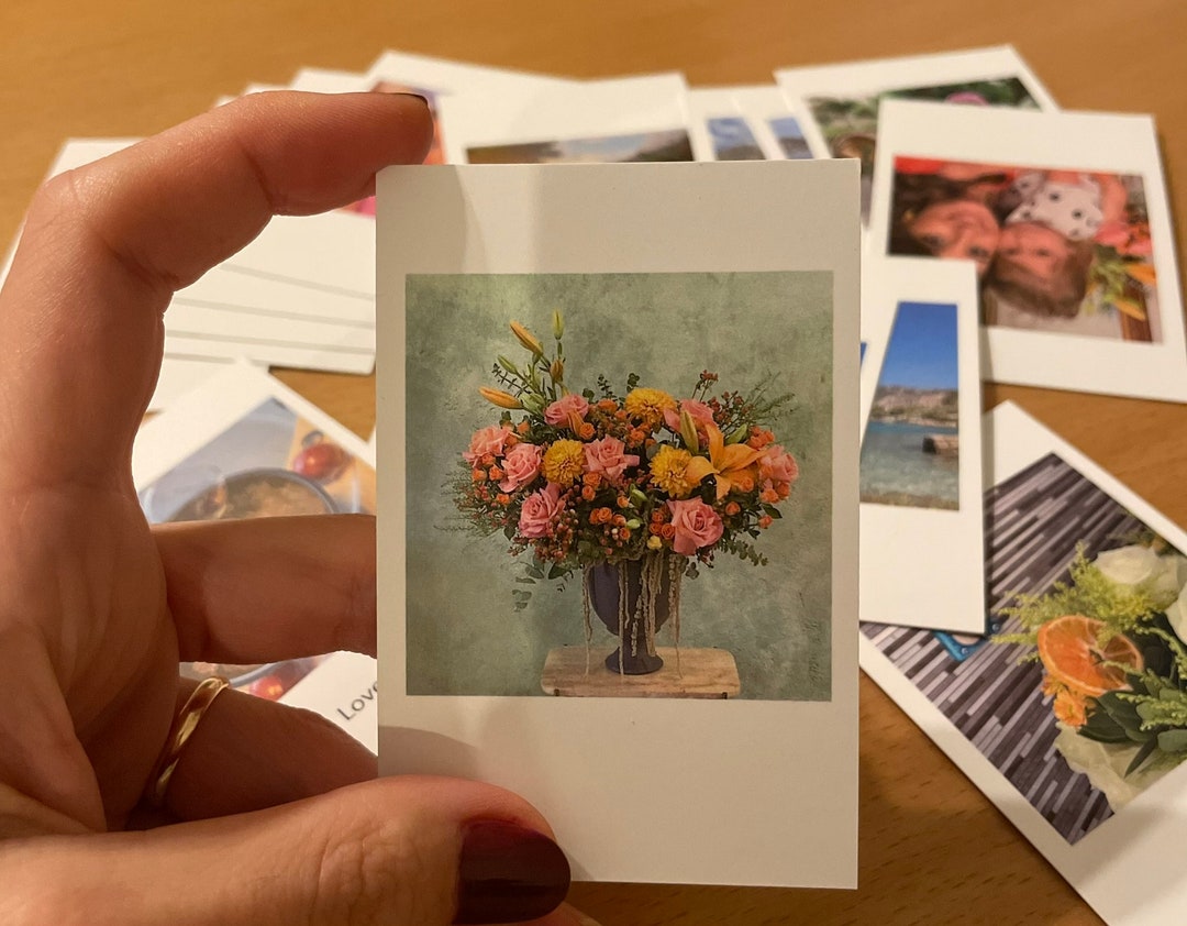 2.4x3.5'' 24 Pcs Mini Polaroid Photo Prints, Polaroid Digital Print ...