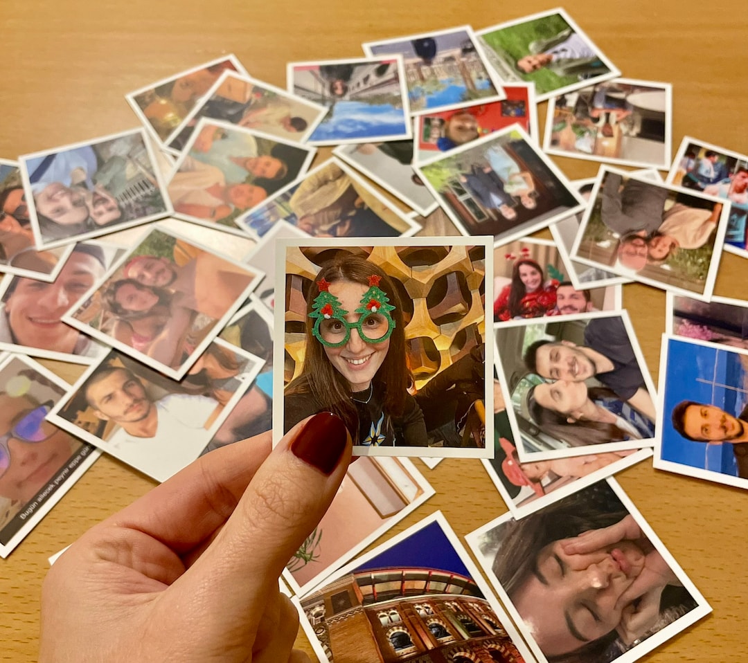 2.3 X 2.3'' 38 Pcs Mini Photo Prints, Mini Digital Prints, Mini Square ...