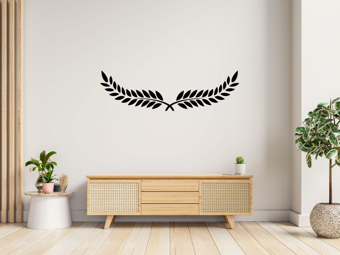 Laurel Wreath SVG Bundle: Floral Botanical Designs (digital Download ...