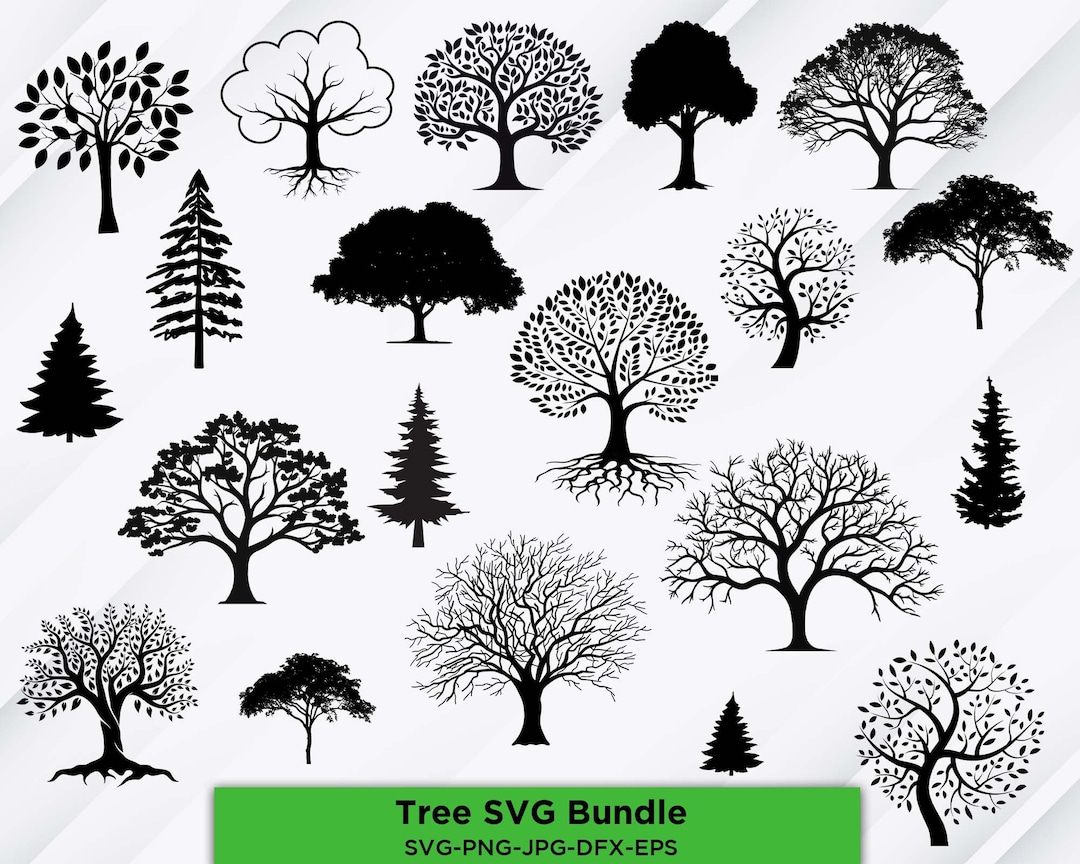 Tree Svg Bundle, Family Tree Svg Bundle, Tree Roots Svg, Our Roots SVG ...