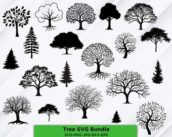 Tree Svg Bundle, Family Tree Svg Bundle, Tree Roots Svg, Our Roots SVG ...