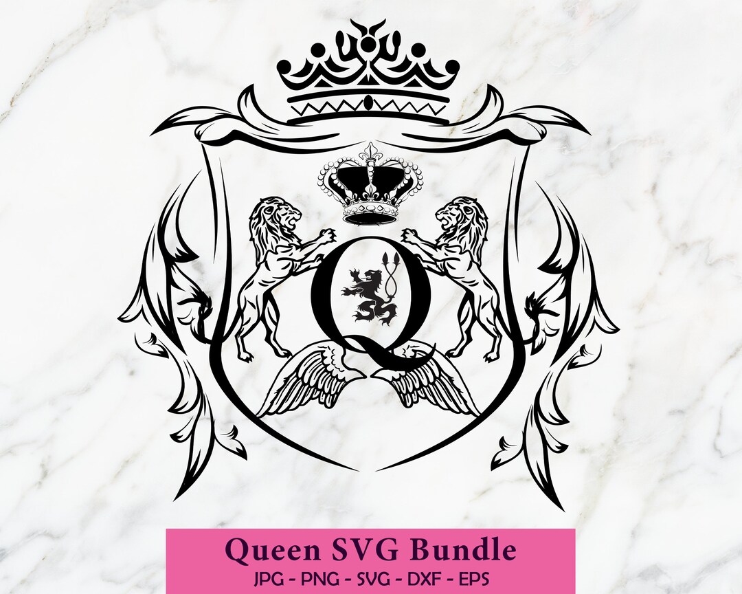 Queen Crown SVG, Queen SVG Cut File, Queen Cricut, Royal SVG, Royal ...