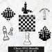 Chess SVG Bundle , Chess PNG Bundle, Chess Game Svg, Chess Figures Svg ...