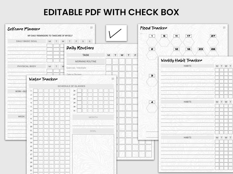 ADHD Planner Adult With 2024 Calendar ADHD Planner ADHD Journal ...