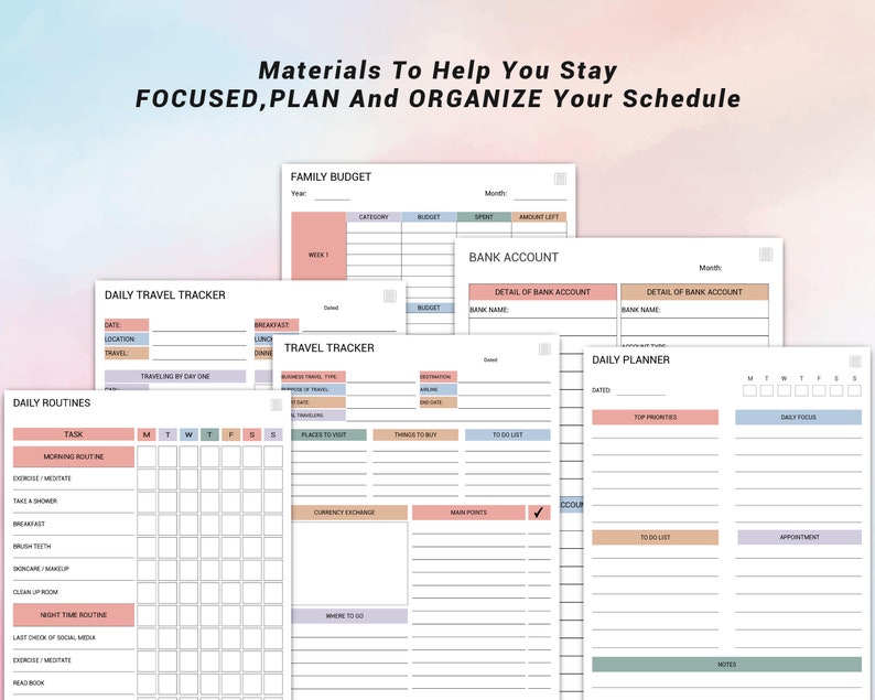 Ultimate Household Planner, Streamline Your Home Management, Household ...