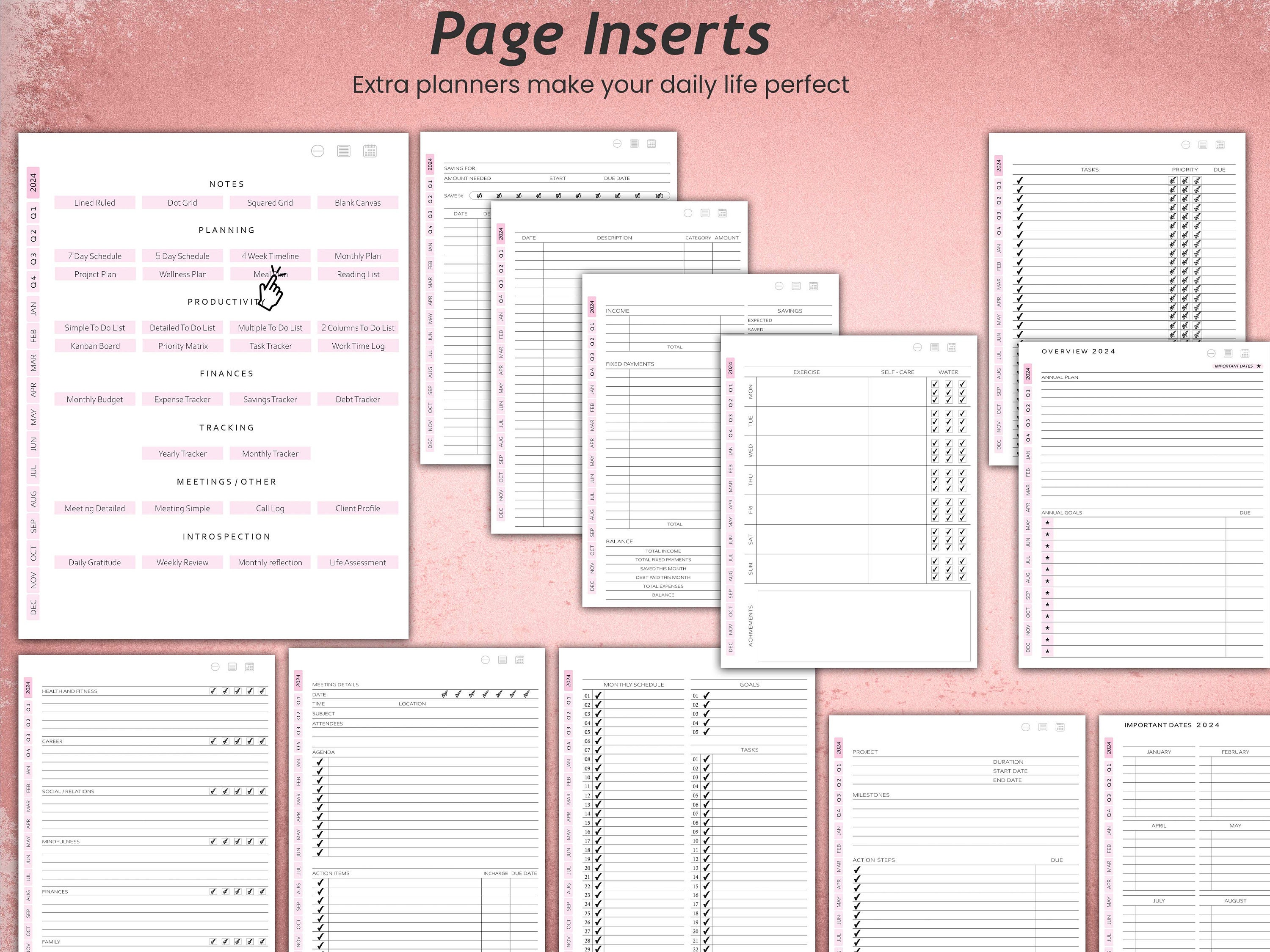 Kindle Scribe Daily Planner Bundle, Kindle Scribe Template, Kindle ...