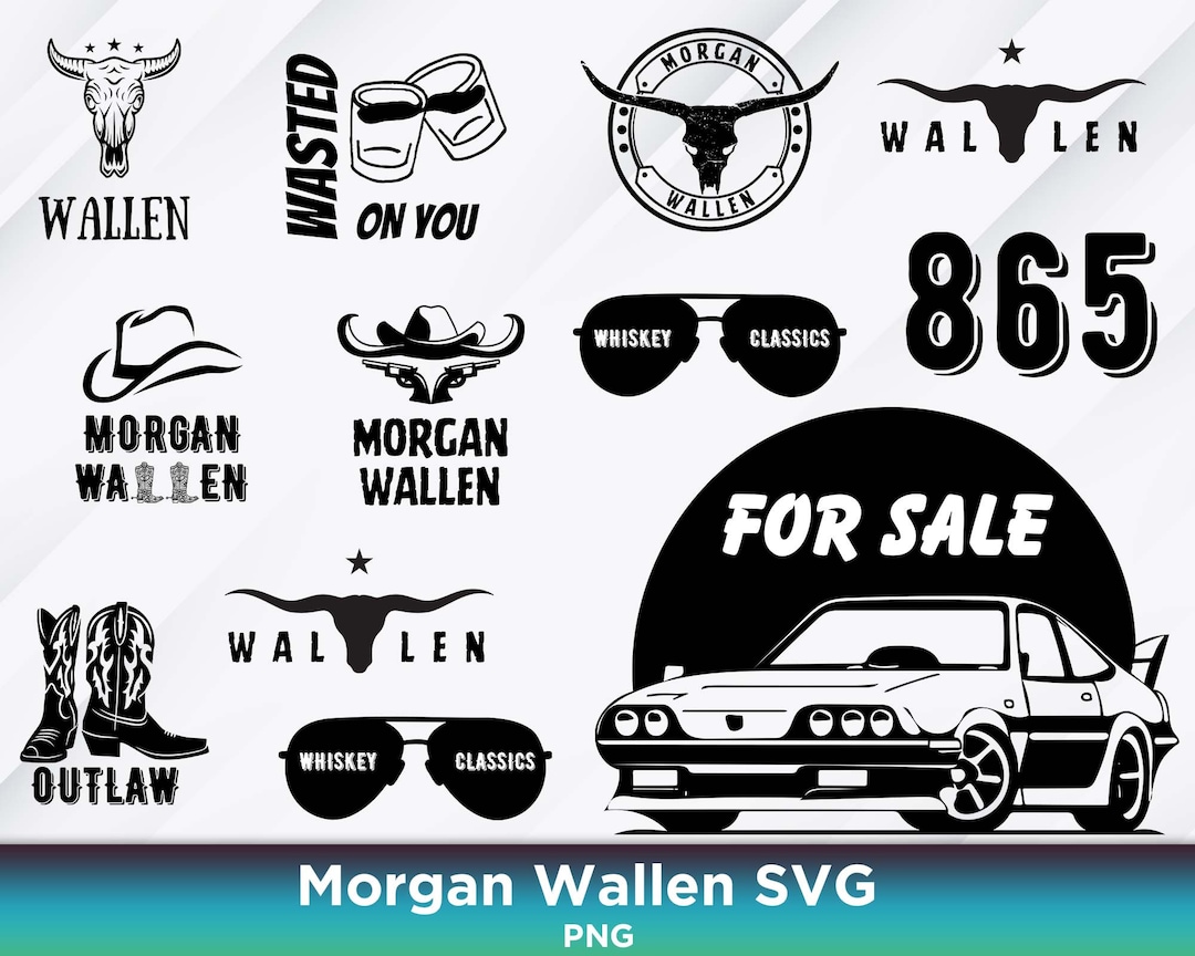 Morgan Wallen Svg, Morgan Wallen Clipart, Morgan Wallen Png, Country ...