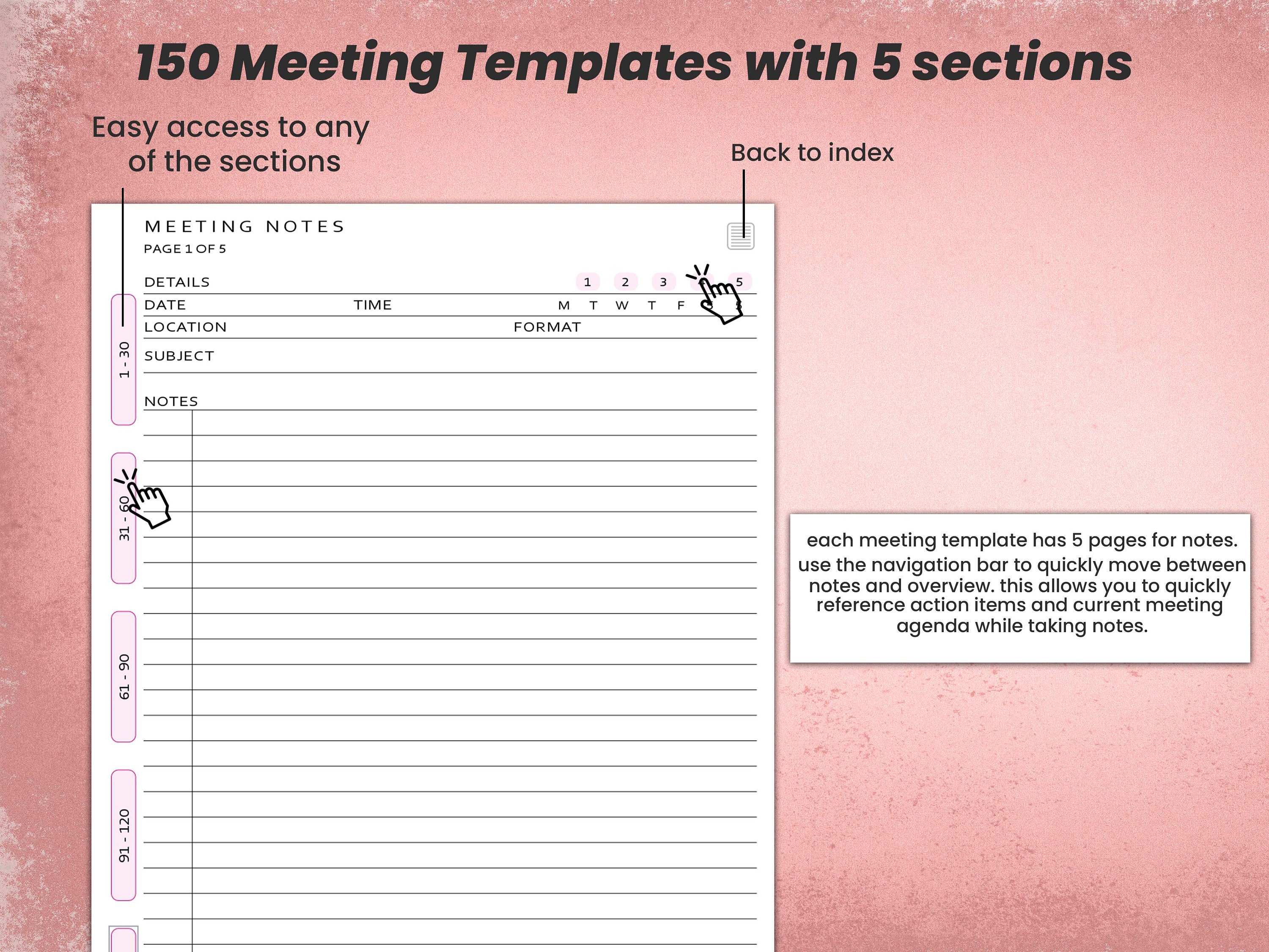 Kindle Scribe Meeting Book, Kindle Scribe Planner, Kindle Scribe ...