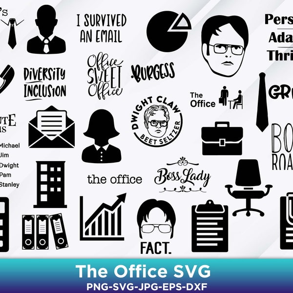 The Office Svg - Etsy
