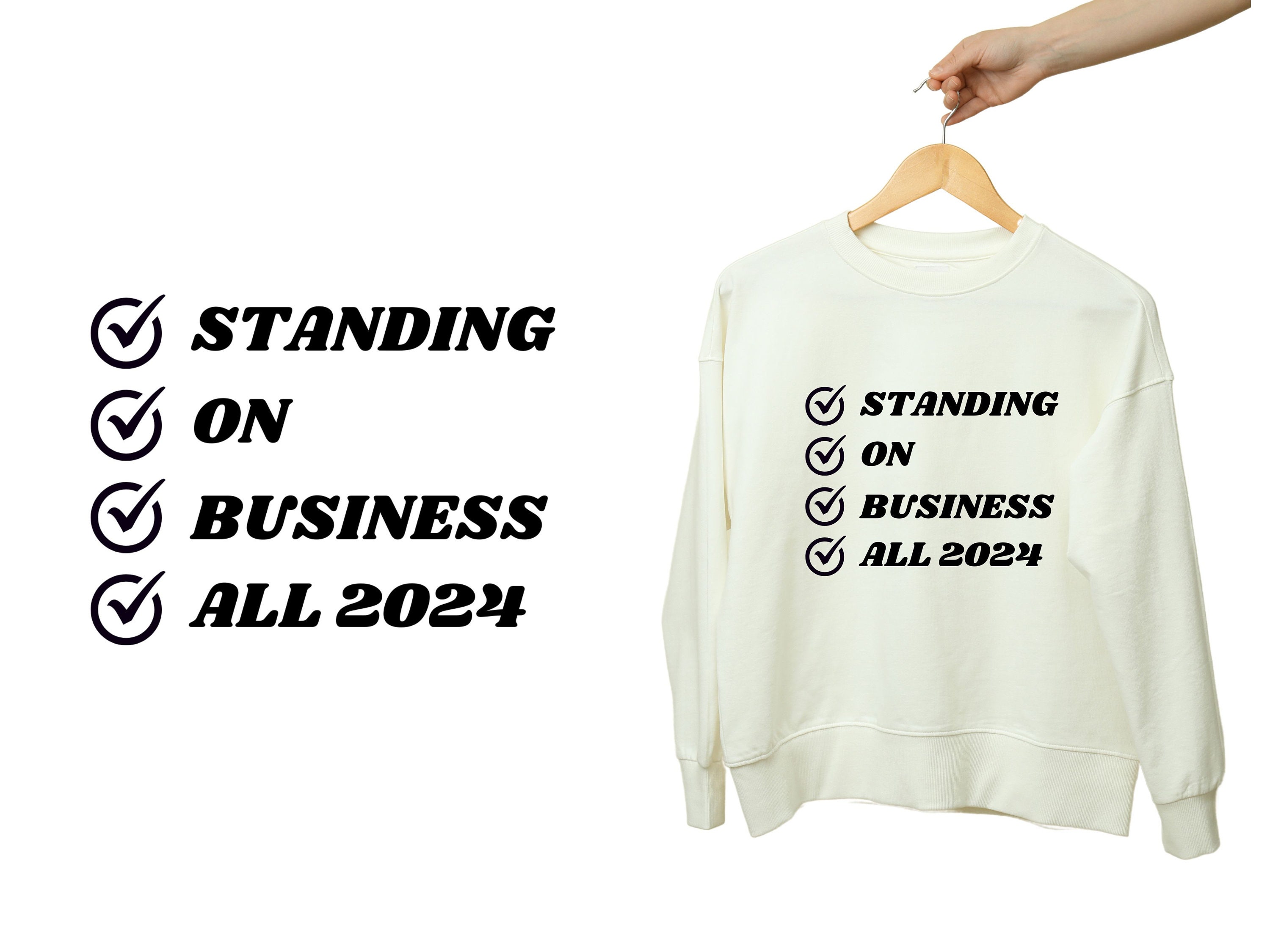 Standing on Business SVG Bundle, University Shirt Design, Standing on ...