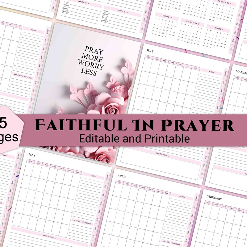 Faithful in Prayer - Etsy