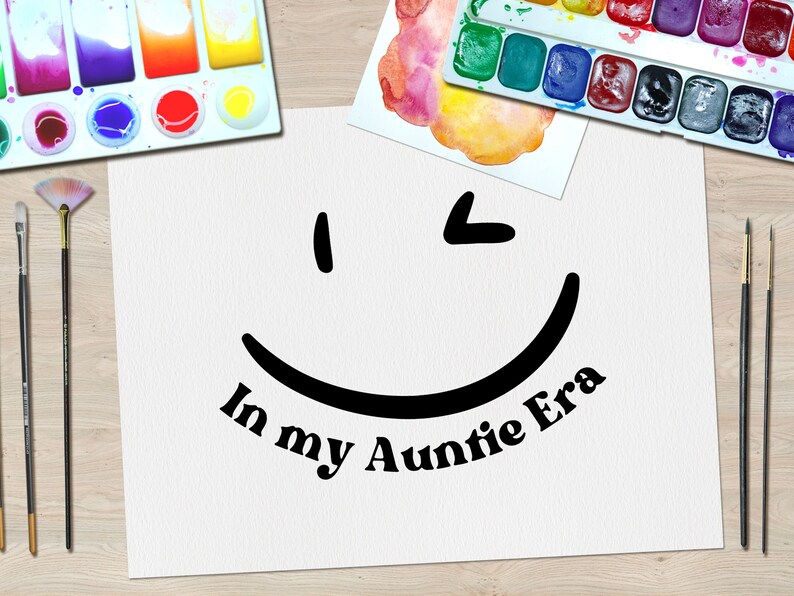 In My Auntie Era SVG Bundle: Auntie PNG, Cricut (instant Download ...