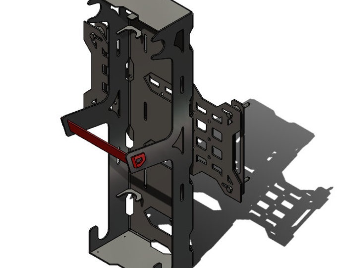 Wall Mount Molle Panel for Badlands and Pro Eagle Jack Mounts (jack ...
