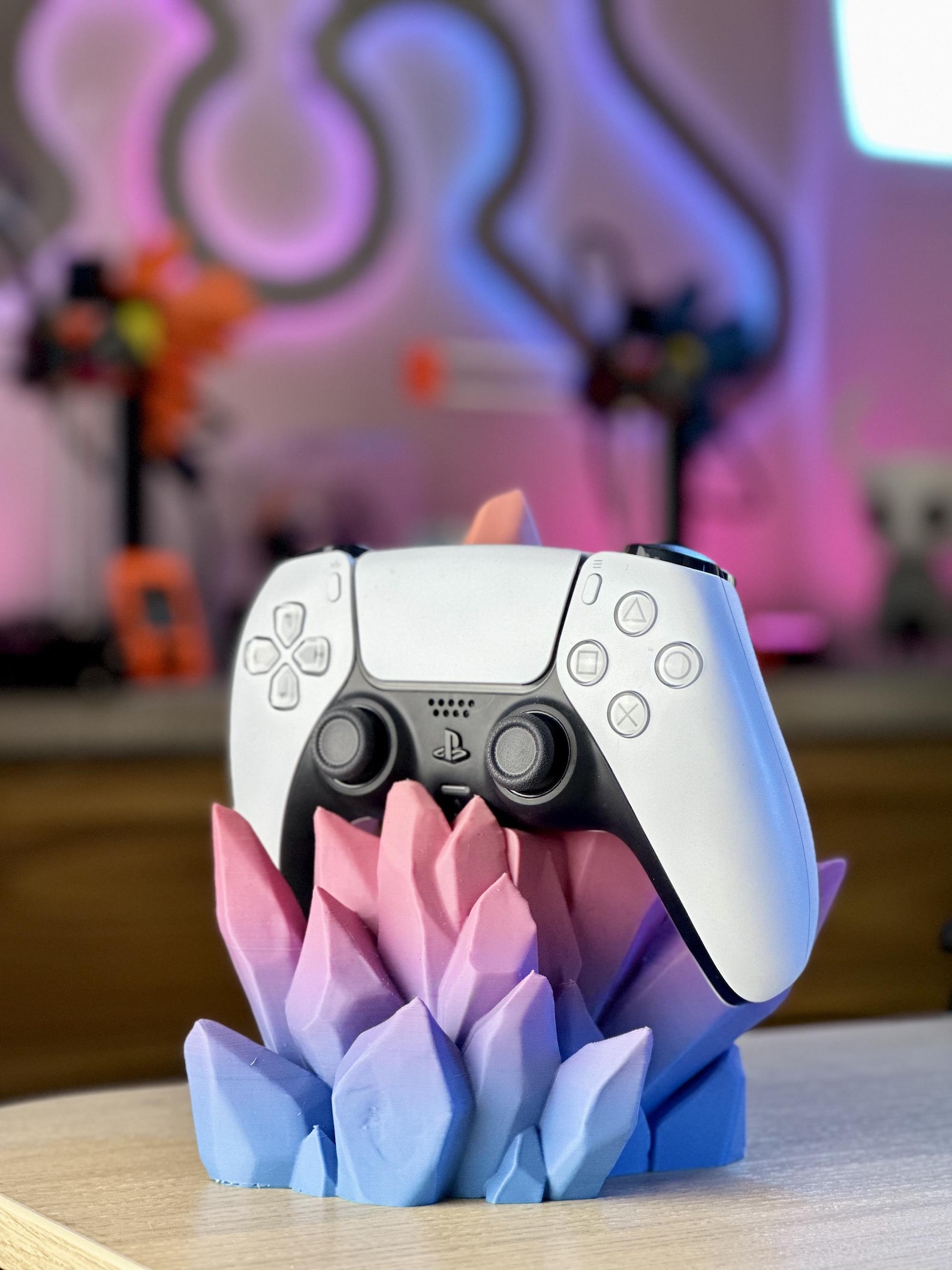 Crystal Controller Stand – for PS5 / Xbox / Nintendo Switch Pro 3D ...