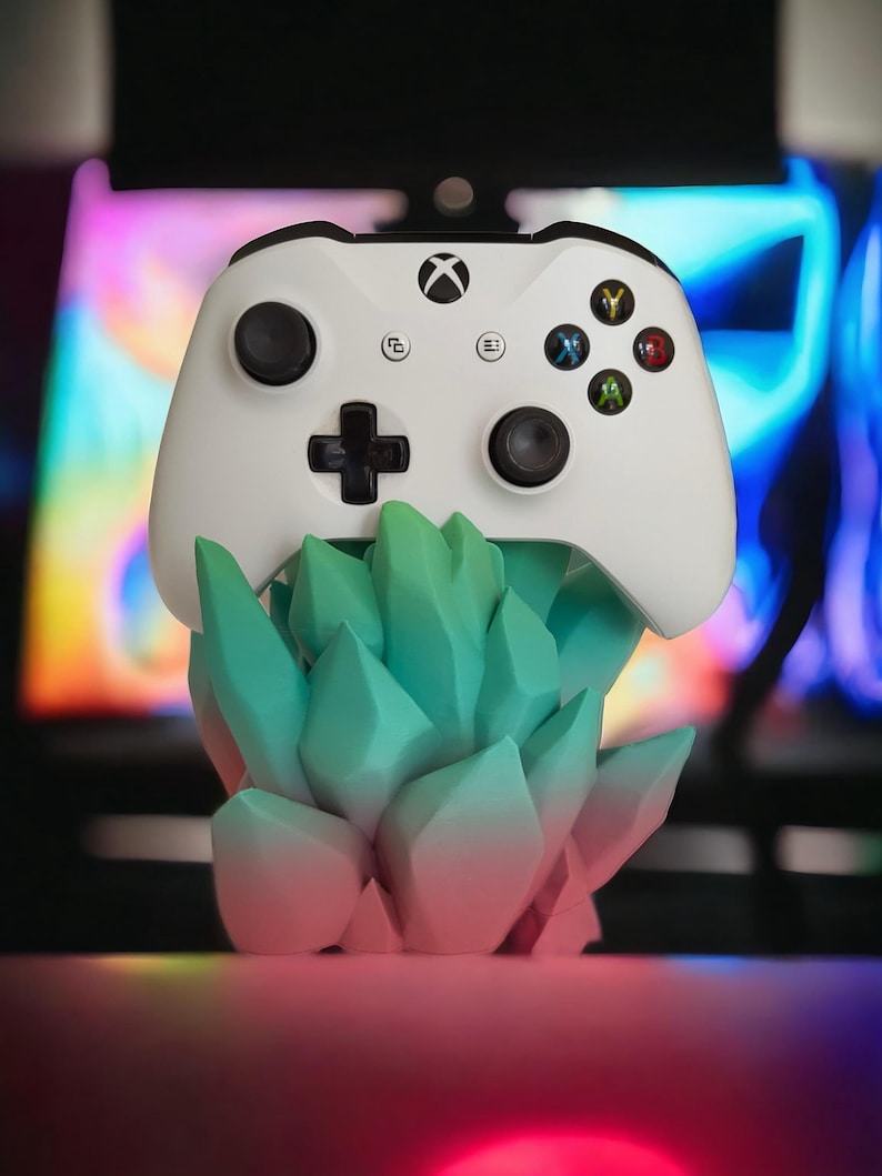 Crystal Controller Stand – for PS5 / Xbox / Nintendo Switch Pro 3D ...