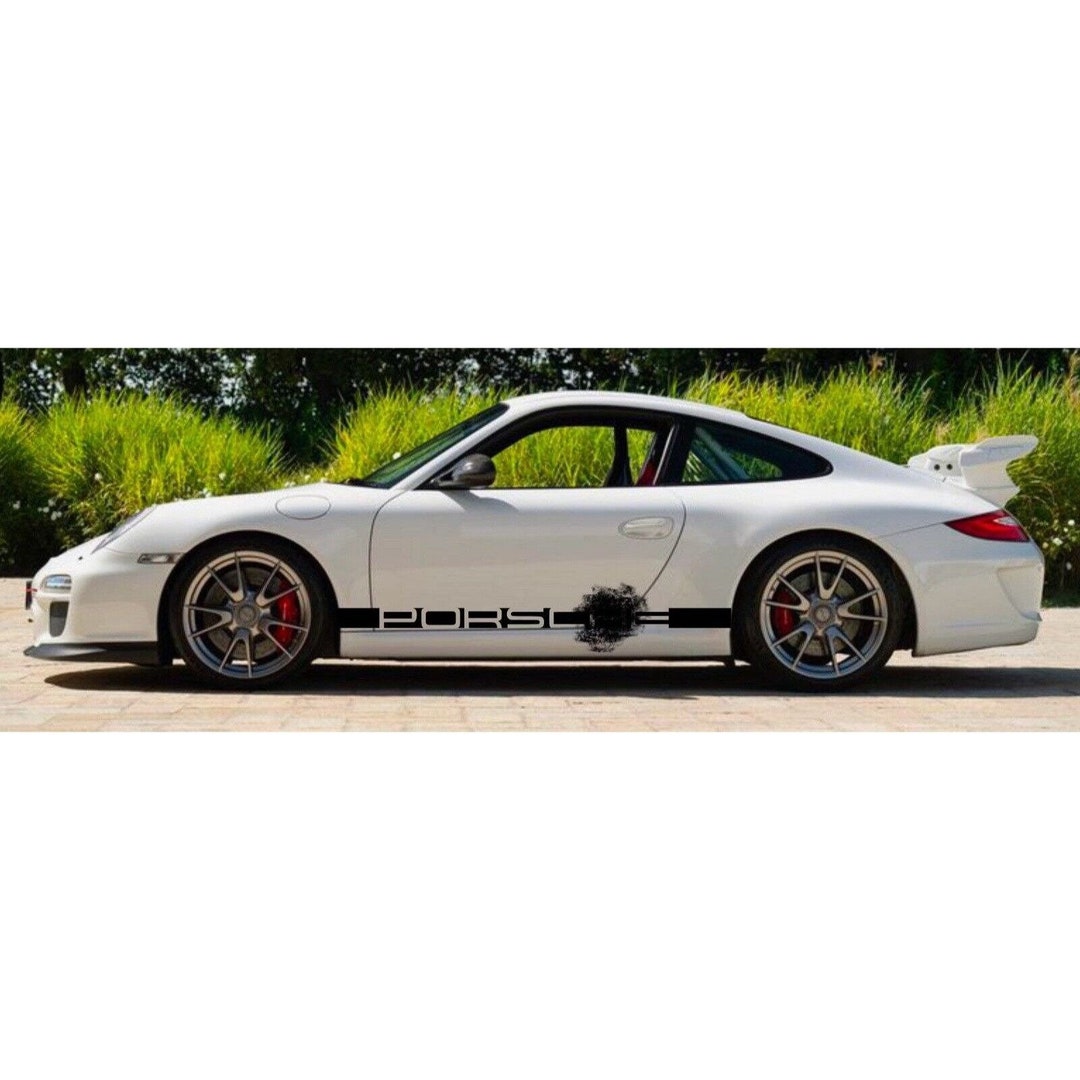 Custom Negative Stripe Side Decals Set for Porsche 911 - Etsy