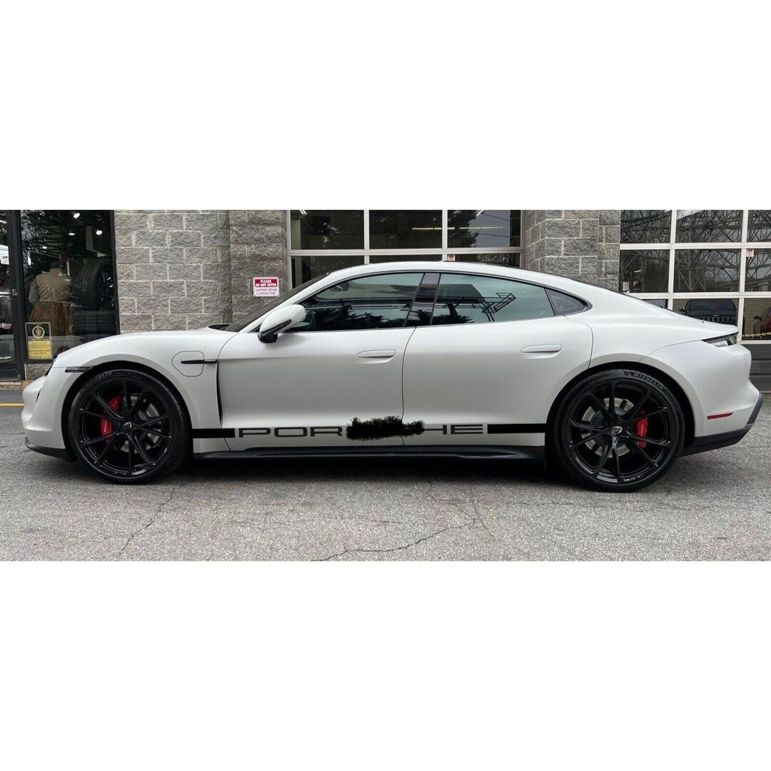 Heritage Speedster Custom Side Decals Set for Porsche Taycan - Etsy