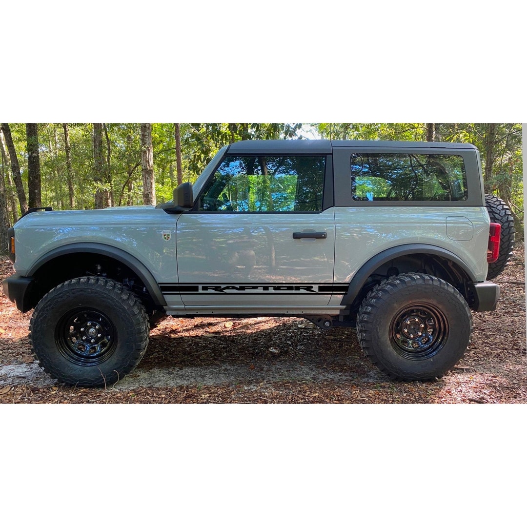 Custom Stripe RAPTOR Side Vinyl Decals Set Ford Bronco - Etsy