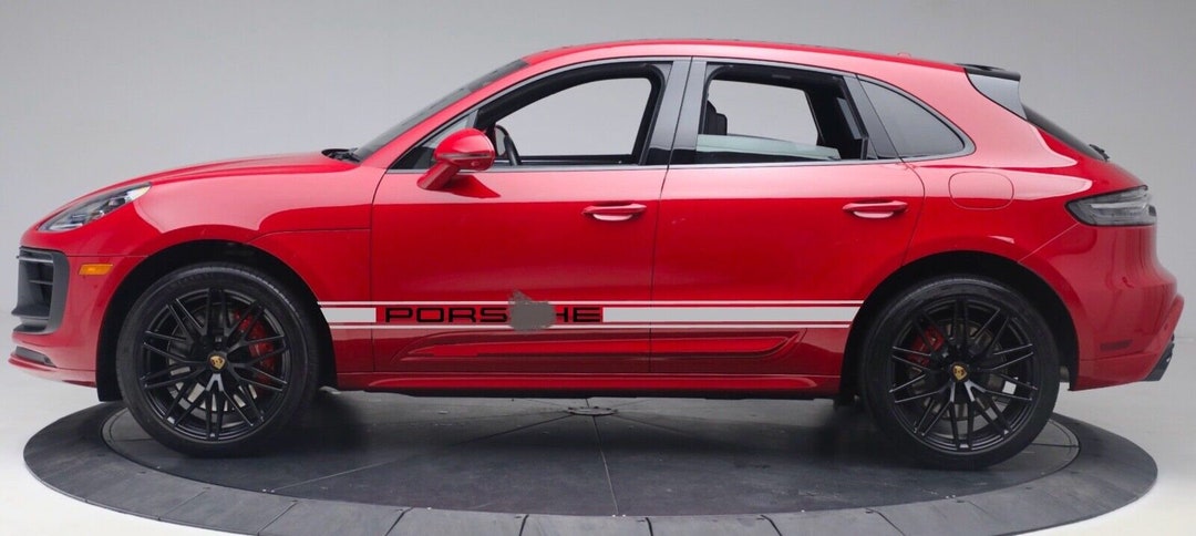 Custom Two Tone Triple Stripe Decals Set for Porsche Macan - Etsy