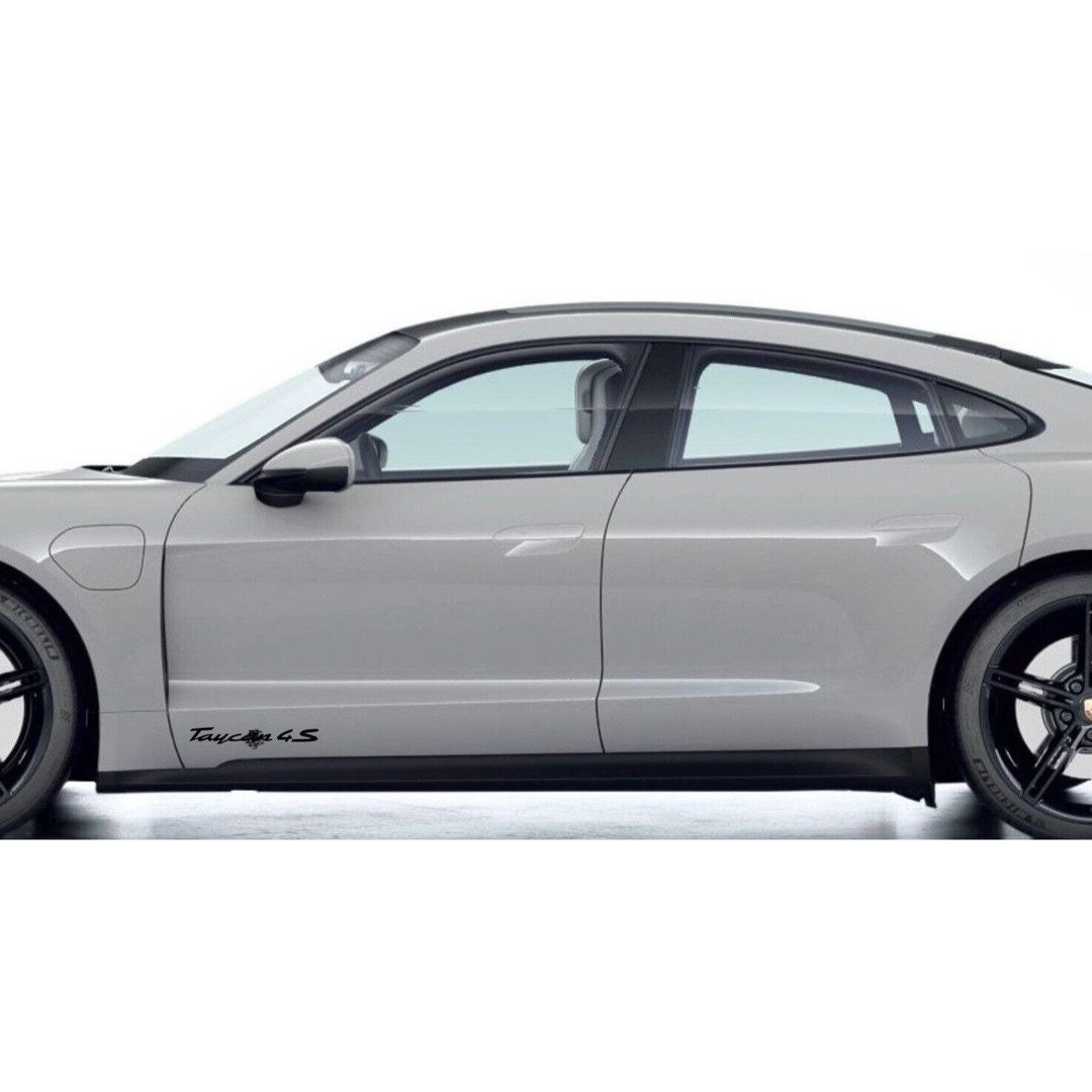 Custom Taycan 4S Side Door Decals Set for Porsche Taycan - Etsy