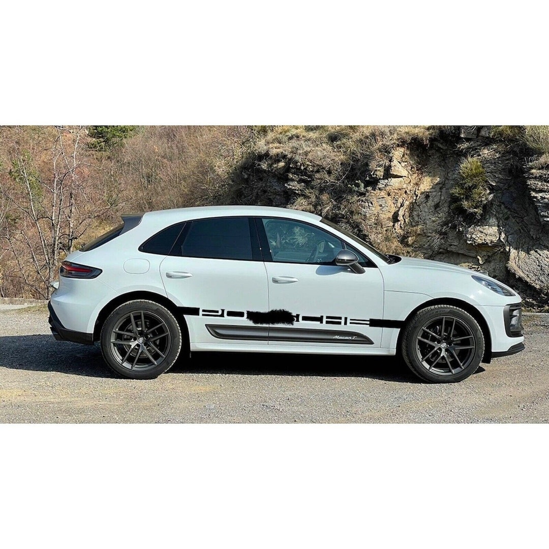 Negative Stripe Custom Side Decals for Porsche Macan 2015-2023 - Etsy