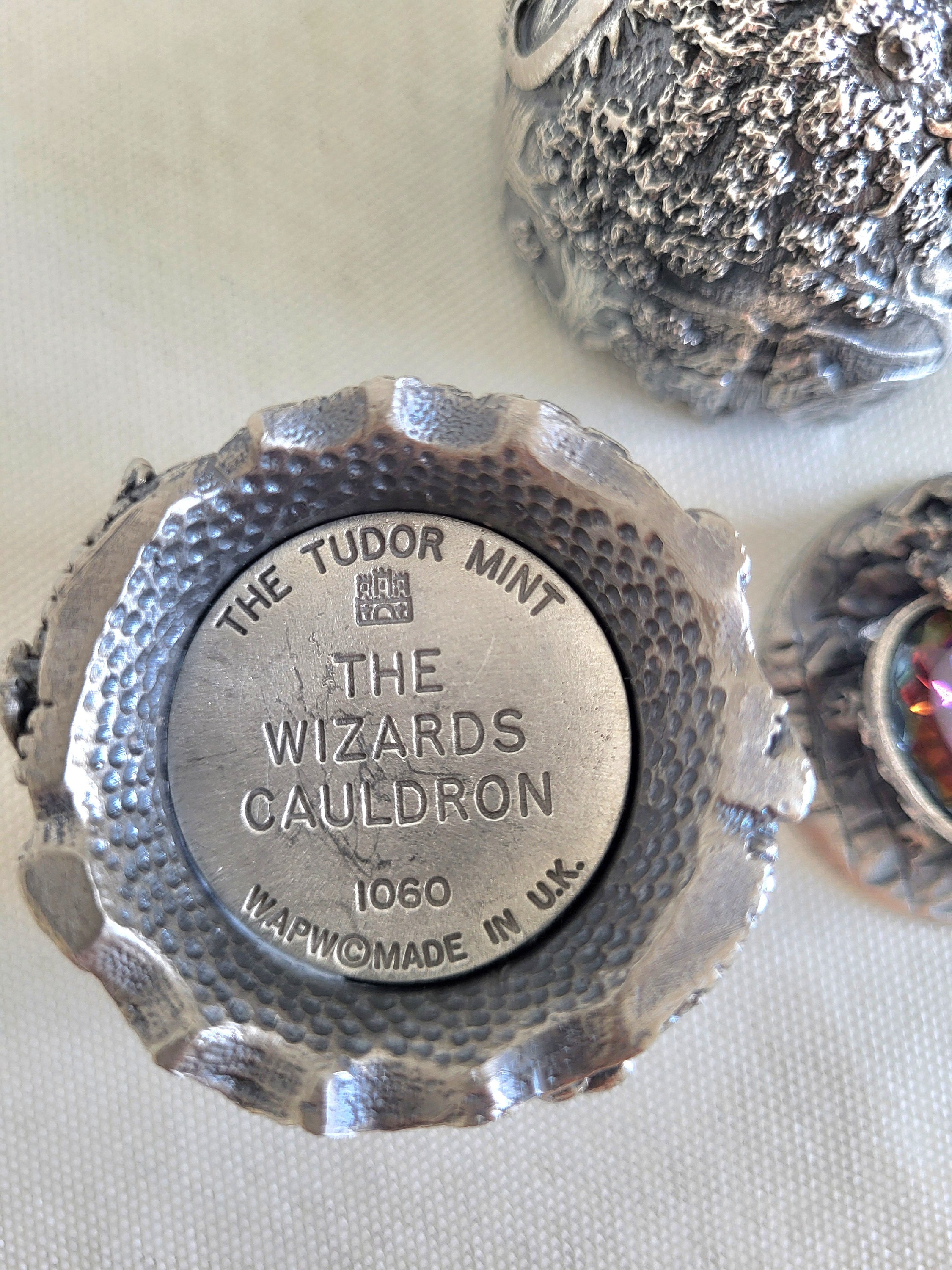 3 Vintage the Tudor Mint the Wizards Cauldron, 1060 WAPW, With Original ...