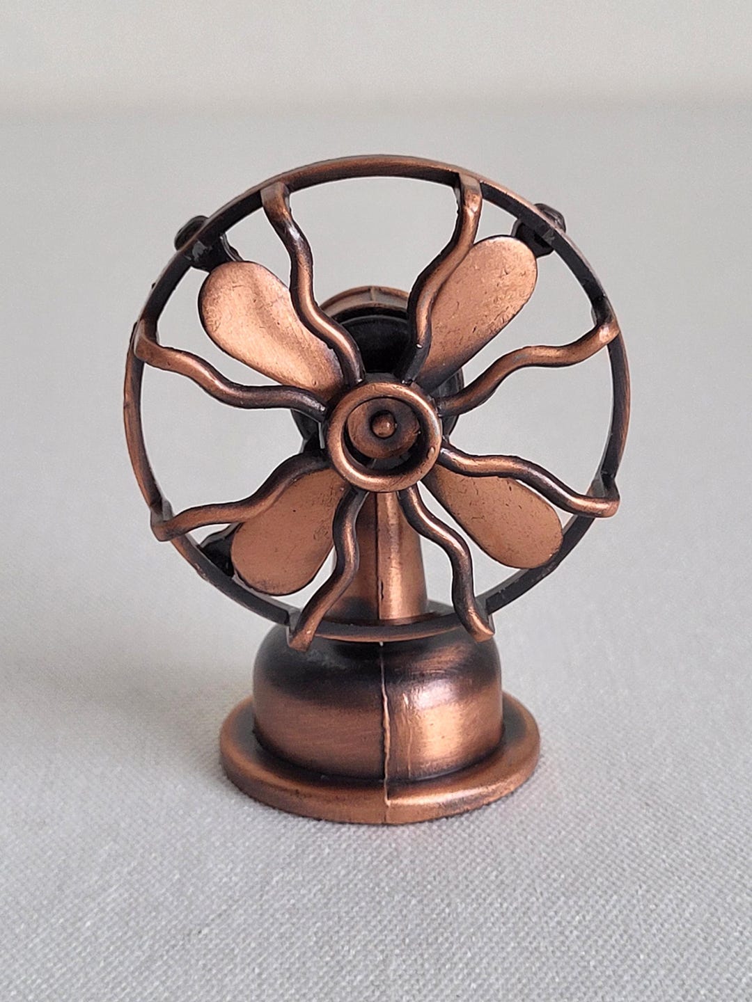 3" Vintage Mini Die Cast Metal Fan Pencil Sharpener,collectible Pencil ...