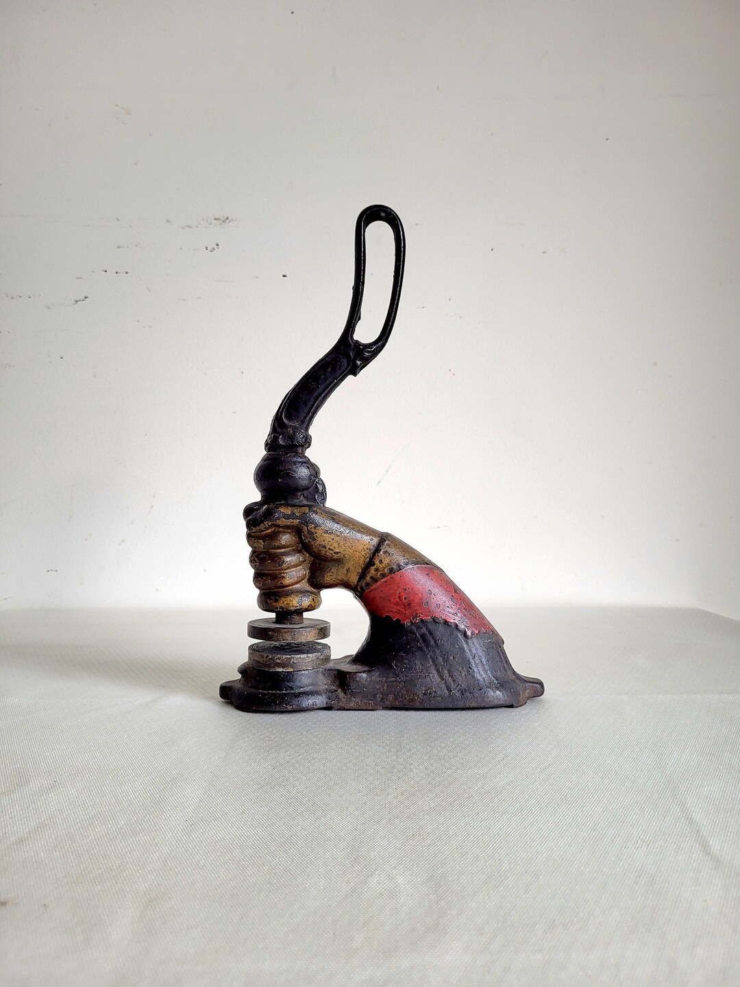 Antique American Cast Iron Seal Press: Fist Form, Circa 1870s - Etsy