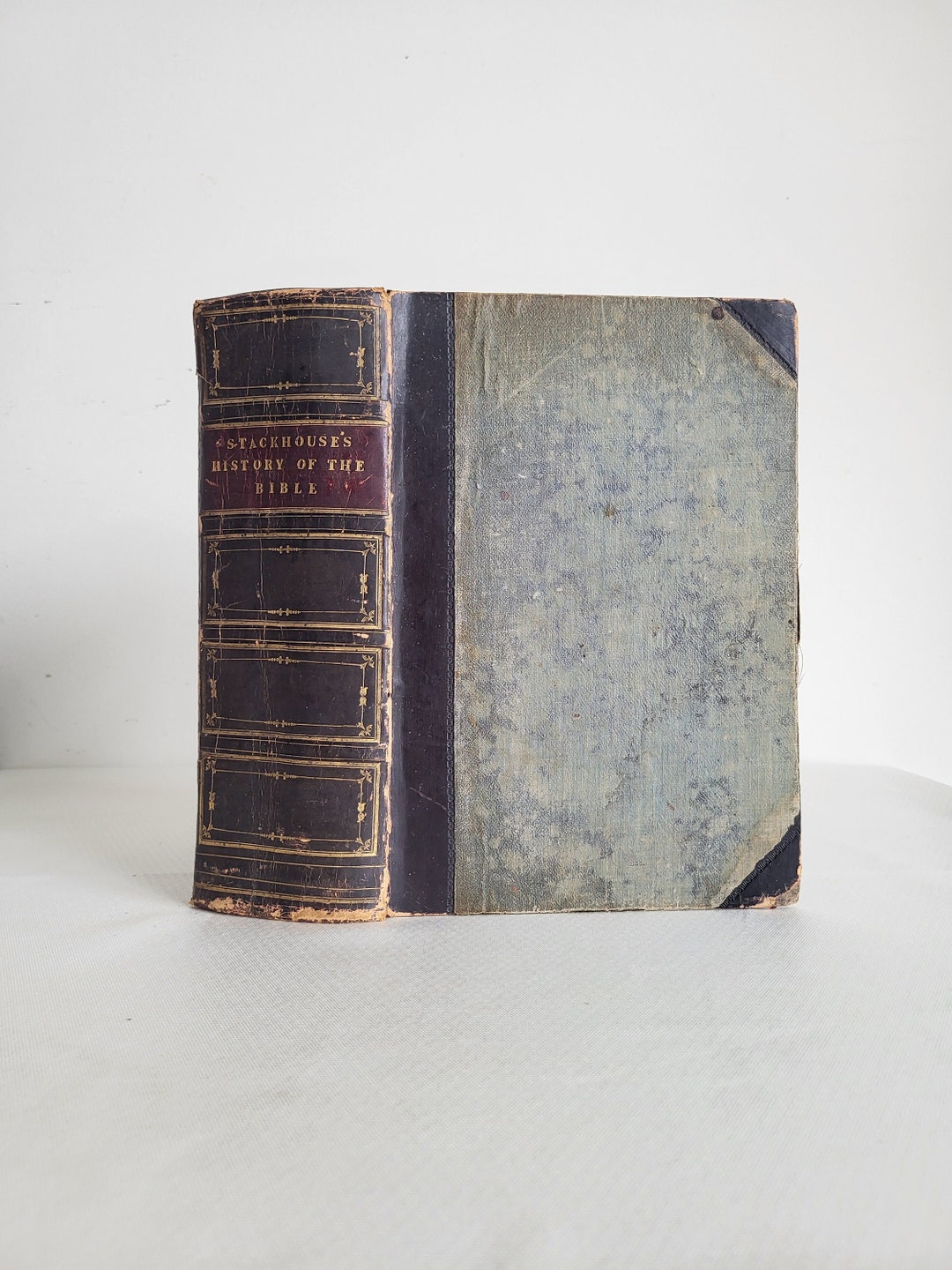 Antique Book A History of the Holy Bible:from the Beginning of the ...