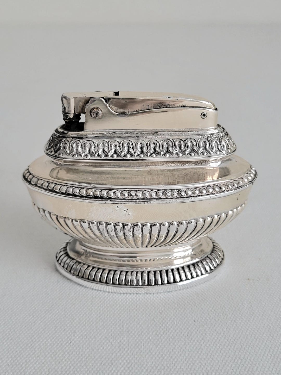 Vintage Ronson Queen Anne Table Lighter, 1930s Art Deco Desk Lighter ...