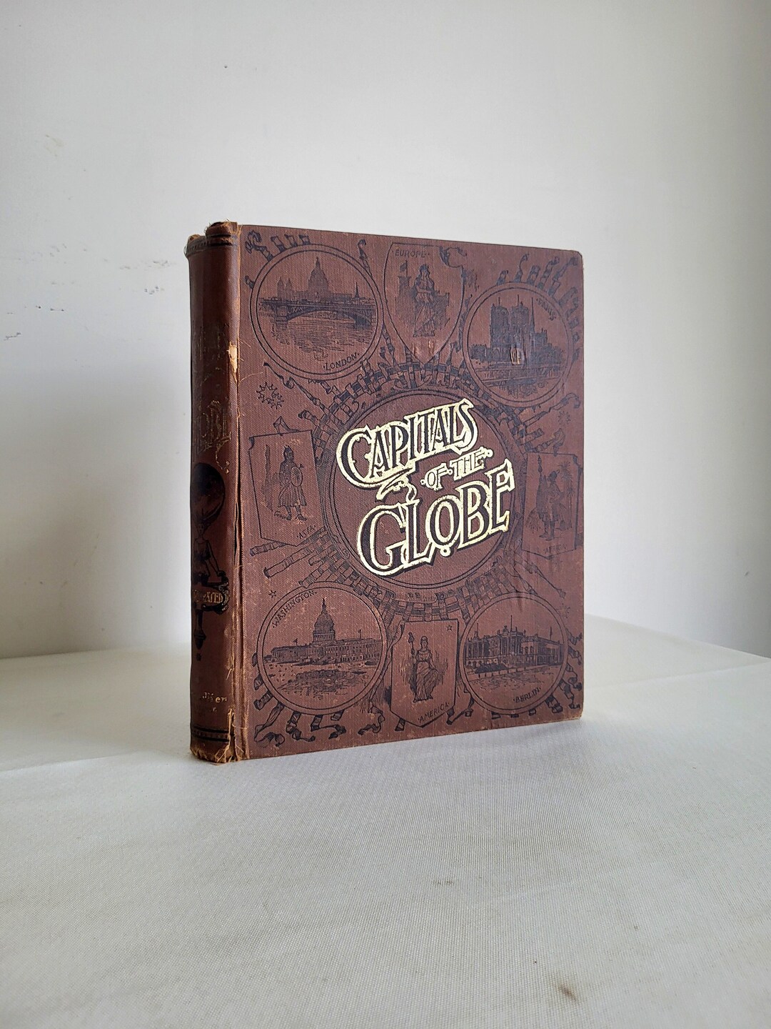 Antique Capitals of the Globe Book: 1893 Illustrated First Edition - Etsy