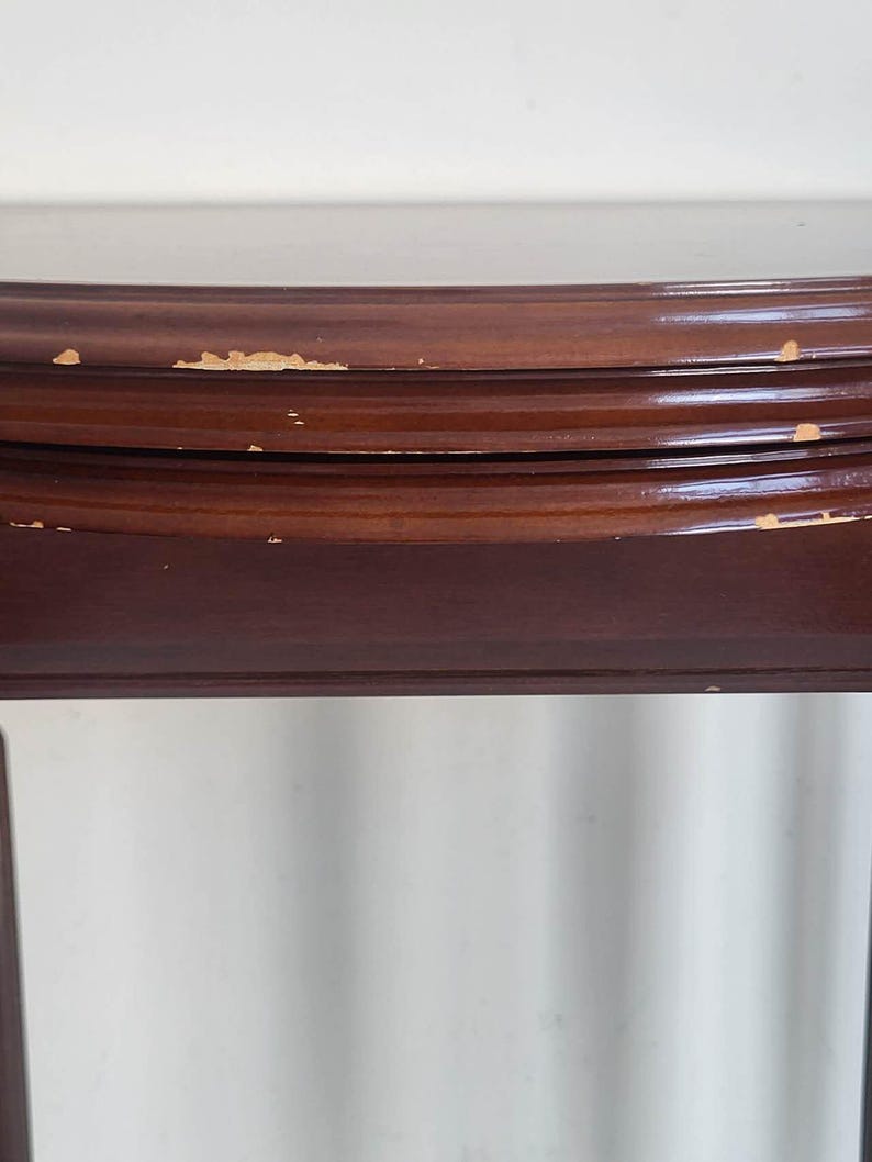 Vintage Bombay Company Nesting Tables – Mahogany Regency Style ...