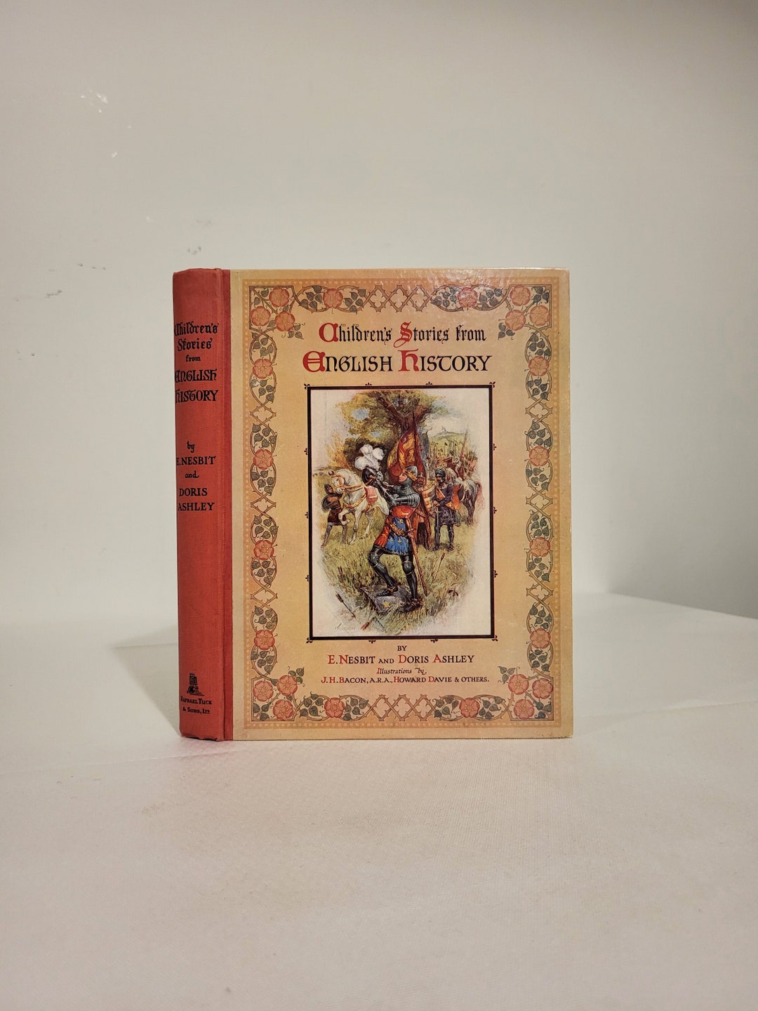 Antique Children's History Book: E. Nesbit, Illustrated 1920s Edition ...