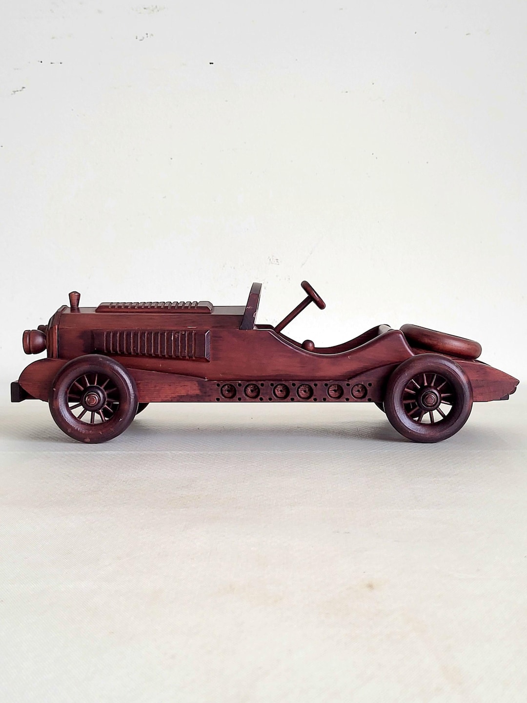 15.5" Vintage Handmade Wooden 1931 Mercedes SSKL Car Model,wooden Art ...