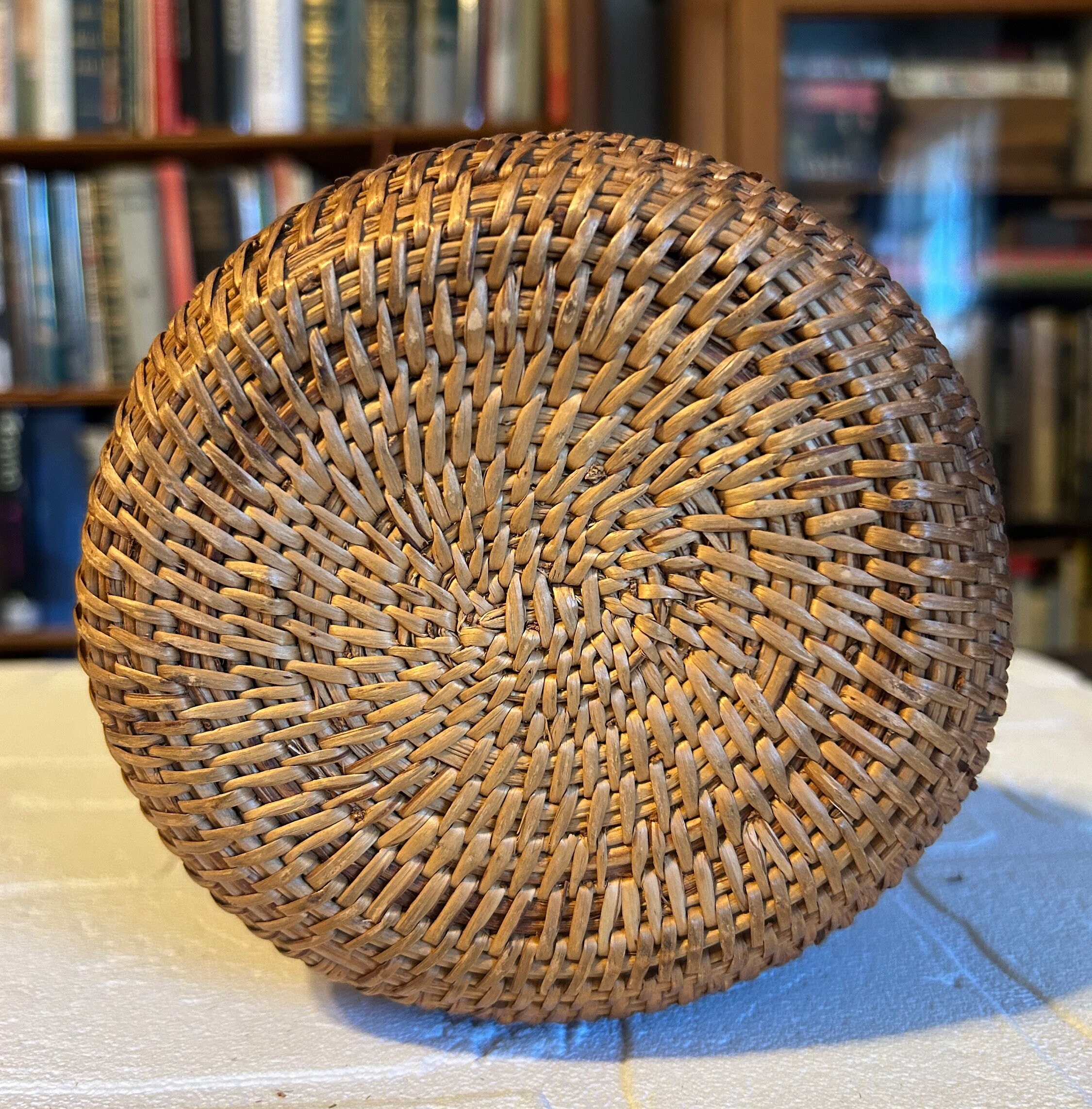 Old Haida Basket From the Northwest Coast in Very Good Condition, Solid ...