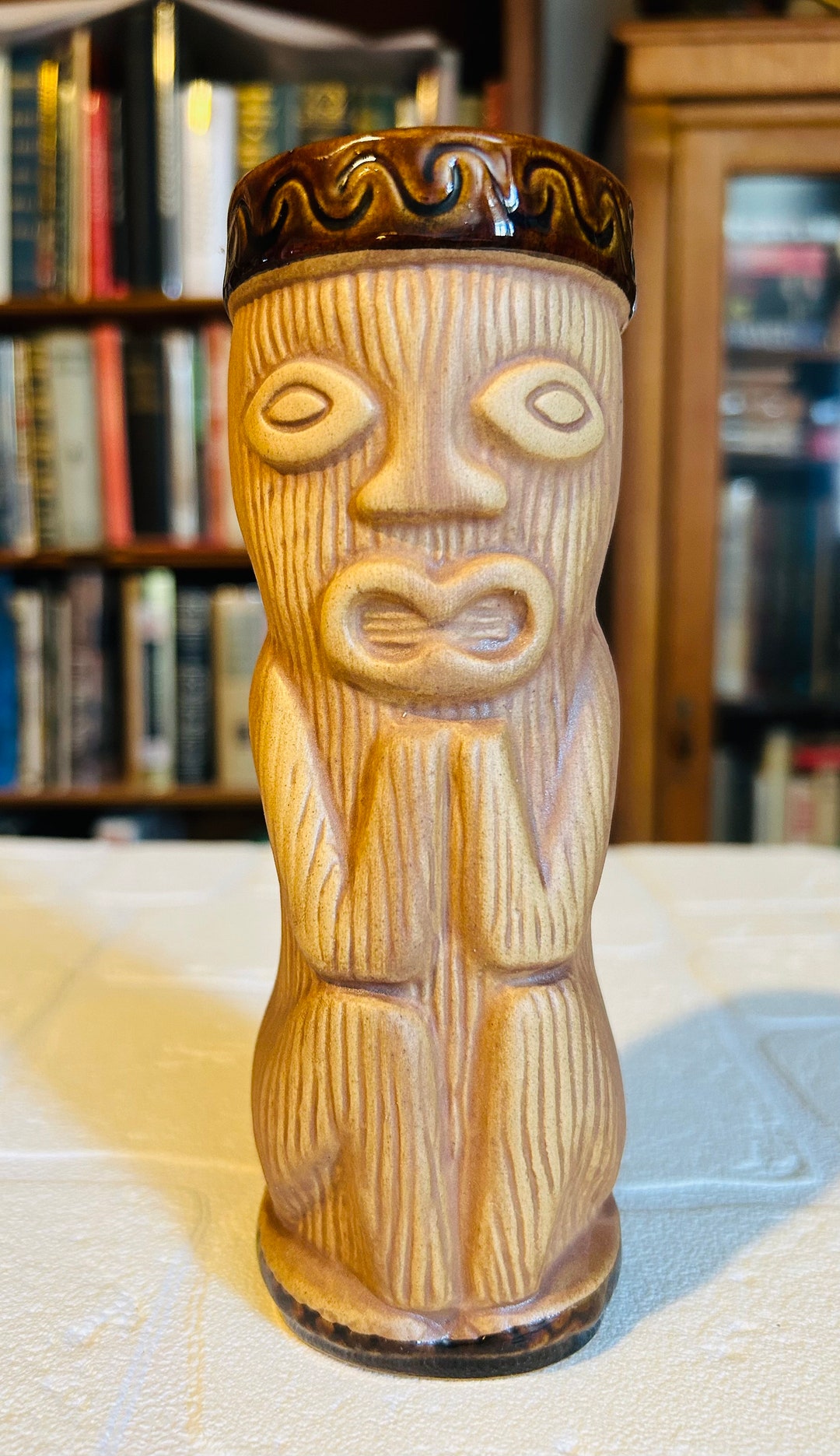 PMP Praying Tiki Mug, Aka Monkey Tiki Mug, Circa 1970s, Paul Marshall Products, Made in Japan ...