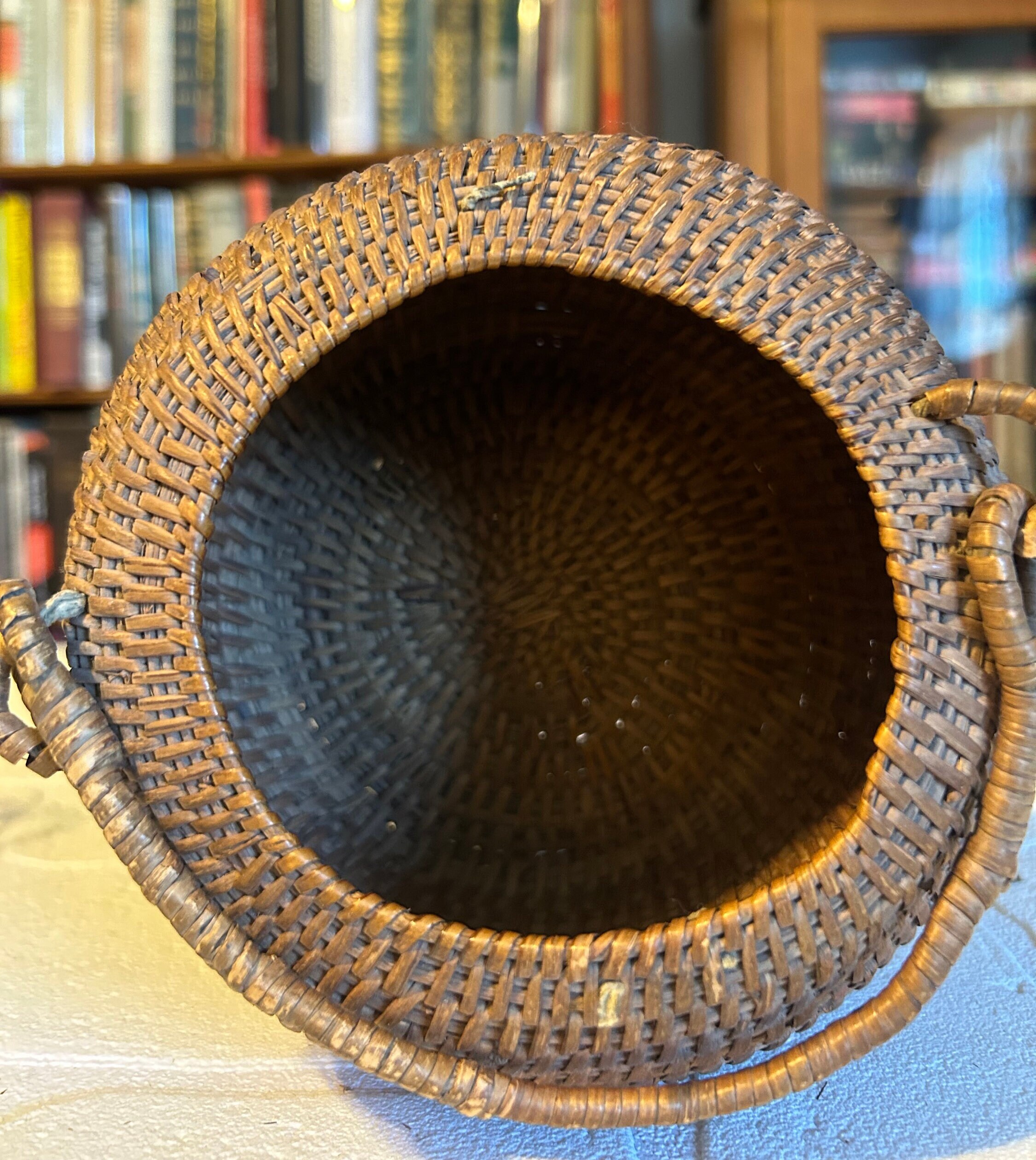 Old Haida Basket From the Northwest Coast in Very Good Condition, Solid ...
