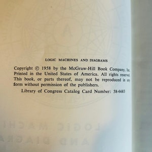 Book: Logic Machines and Diagrams, Traces the Development of Logic ...