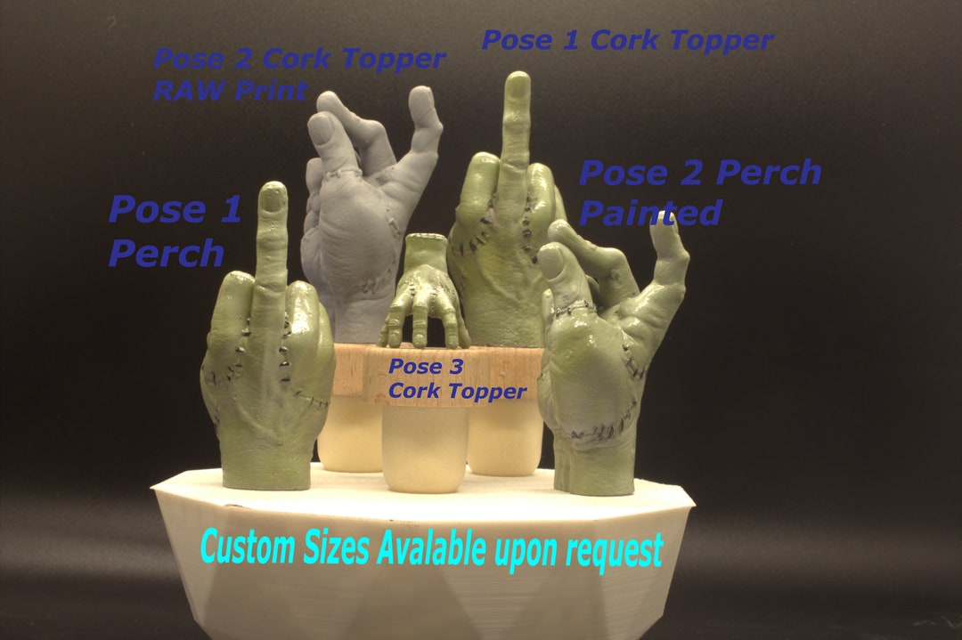 Thing Magnetic Decoration Hide / Perch / Cork Topper Custom Sizes Upon ...